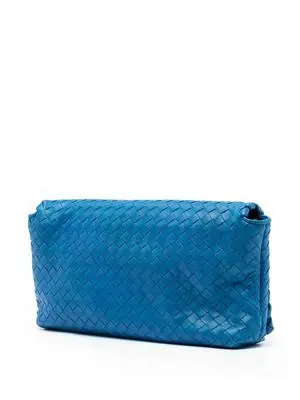 Bottega Veneta Nappa Intrecciato Flap Crossbody Bag