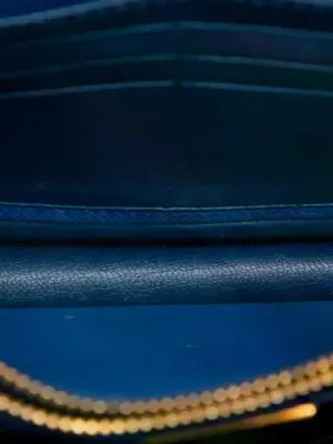 Prada Saffiano Leather Wallet On Strap Crossbody Bag