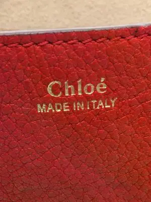 Chloé 2010-2016 Mini Leather Drew Crossbody Bag - Red