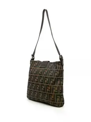 Fendi 20th Century Zucca Canvas Shoulder Bag