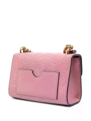 Gucci Padlock Crossbody Bag - Pink