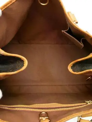 LOUIS VUITTON 2006 Monogram Batignolles Horizontal Tote Bag - Brown