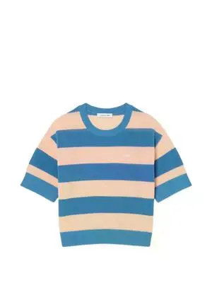 Lacoste Striped Knitted T-shirt