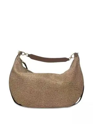 Borbonese Medium Frame Hobo Shoulder Bag - Neutrals