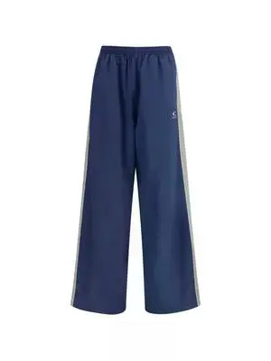 Balenciaga Side-stripe Track Pants - Blue