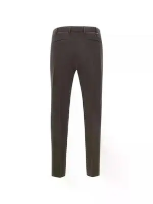PT TORINO Straight Trousers - Brown