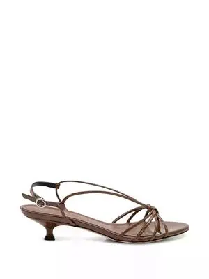 AeydĒ Amara Knotted Strap Sandals