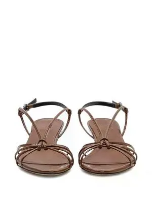 AeydĒ Amara Knotted Strap Sandals