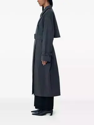 TOTEME Double-breasted Trench Coat - Grey