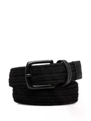 Armani Exchange Woven Texture Belt