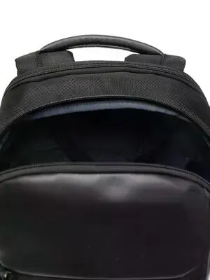 PIQUADRO Zip-up Backpack - Black
