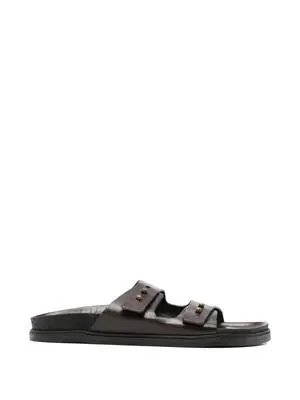 BRADOR Studded Strap Leather Sandals