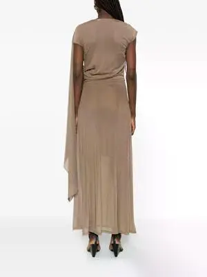 GESTUZ Draped Maxi Dress