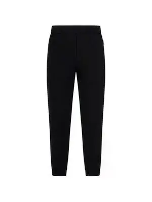 Prada Triangle-logo Trousers - Black