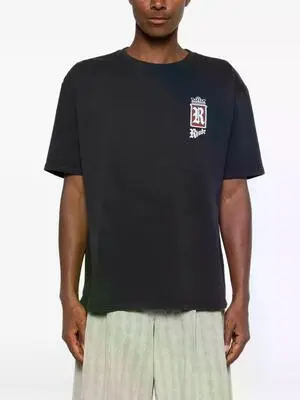 Rhude Logo T-shirt - Black