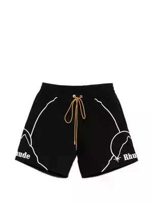 Rhude Elasticated Shorts For Men