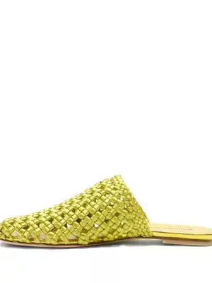 STUART WEITZMAN Marina Interwoven Mules