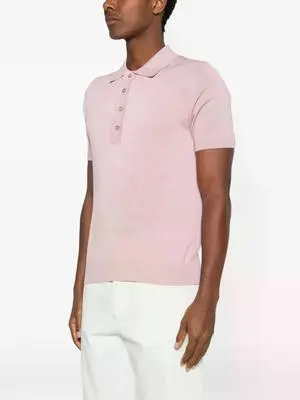 PAOLO PECORA Straight-hem Polo Shirt