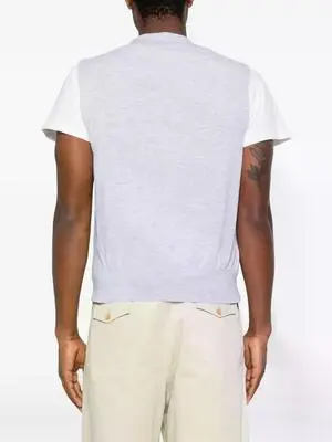 FILERIA Buttoned Knitwear Vest