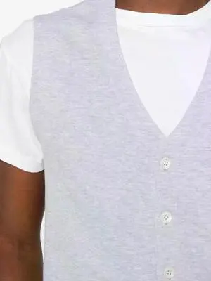 FILERIA Buttoned Knitwear Vest