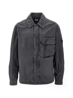 C.P. COMPANY Patch-pocket Overshirt - Grey