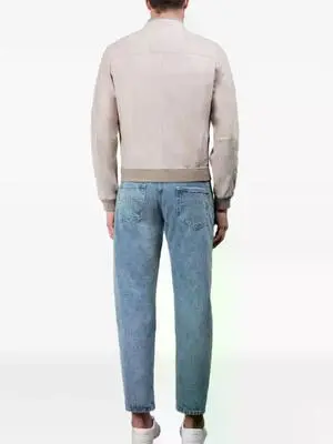 MOORER Suede Zip Jacket