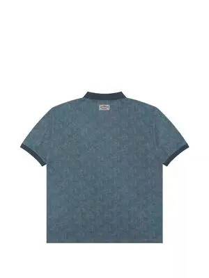 AAPE BY *A BATHING APE Logo-appliqué Polo Shirt - Blue