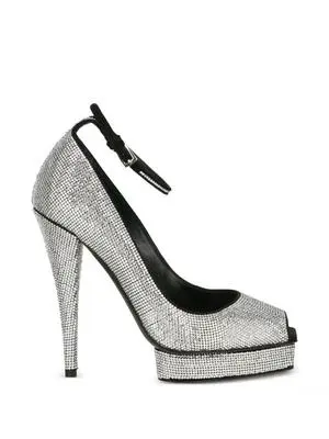 TOM FORD Crystal-embellished Platform Sandals
