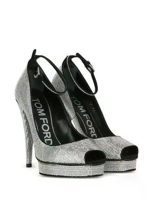 TOM FORD Crystal-embellished Platform Sandals