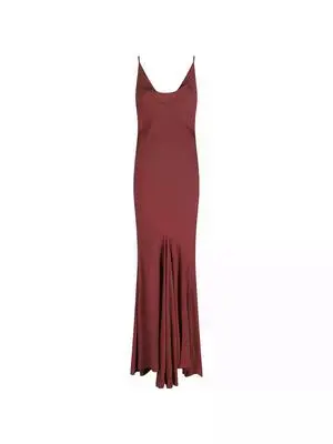 Erika Cavallini Ether Ruffled Maxi Dress