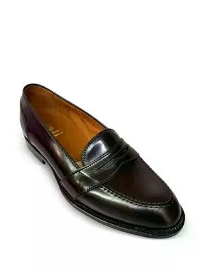 Alden 684 Full-strap Leather Loafers