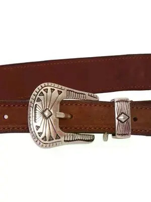 ALBERTO LUTI Suede Belt