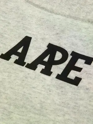 AAPE BY *A BATHING APE Earth Logo T-shirt - Grey