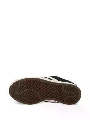 Adidas Superstar Three-stripe Sneakers - Black