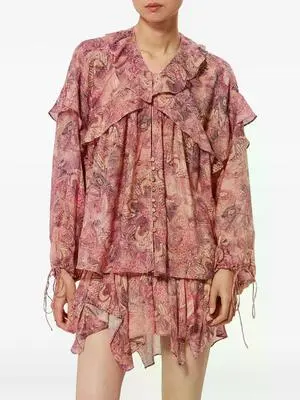 Isabel Marant Étoile Mandala-print Blouse