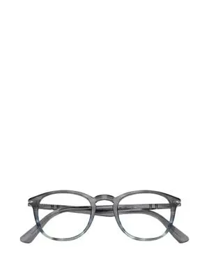 Persol Round Frame Eyeglasses - Grey