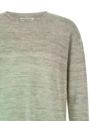 ROBERTO COLLINA Mouliné Knit Sweater - Grey