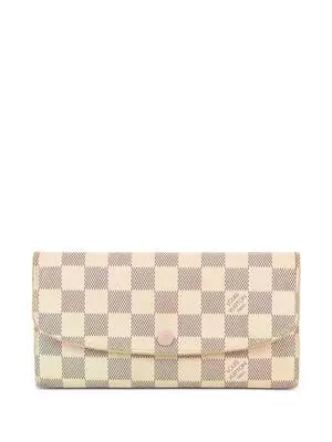 LOUIS VUITTON Emilie Wallet - Neutrals