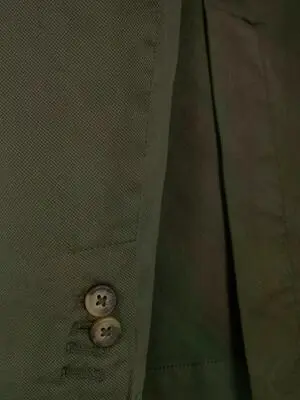 RUSSOCAPRI Button Oxford Cotton Blazer