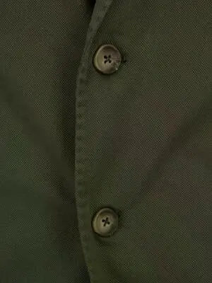 RUSSOCAPRI Button Oxford Cotton Blazer