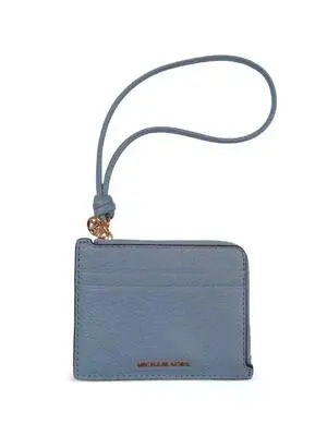 Michael Kors Pebbled Leather Wristlet - Blue