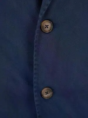 RUSSOCAPRI Oxford Single-breasted Blazer