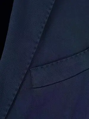 RUSSOCAPRI Oxford Single-breasted Blazer