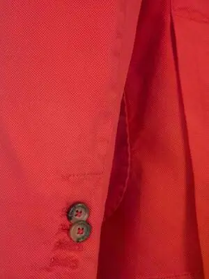 RUSSOCAPRI Oxford Button Cotton Blazer