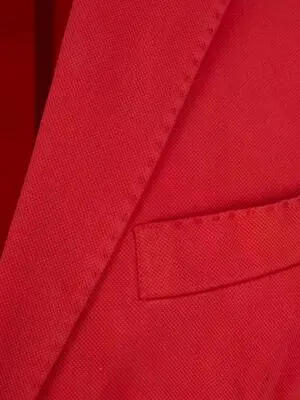 RUSSOCAPRI Oxford Button Cotton Blazer