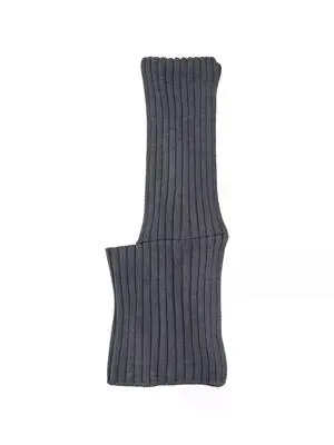 NICCOLO PASQUALETTI Ribbed Knit Muffler