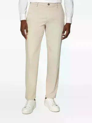 Boggi Milano Garment-dyed Trousers - Neutrals