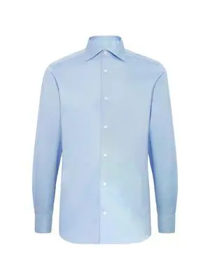 Boggi Milano Twill Windsor-collar Shirt