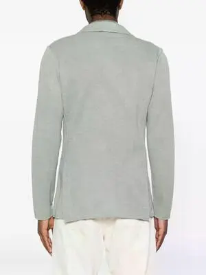 LARDINI Patch Pocket Blazer - Green