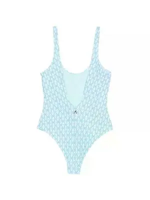 IU RITA MENNOIA Patterned One Piece Swimsuit